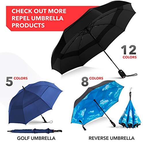 Repel Umbrella Windproof Travel Umbrella - Wind Resistant, Small ...