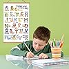 Amazon.com: KAIRNE Alphabet Letters Poster with Wood Magnetic Hanging ...