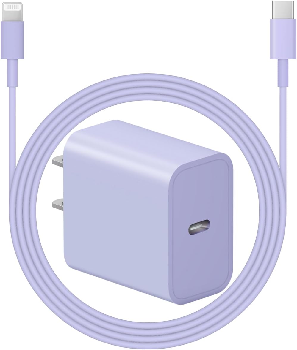 Amazon.com: iPhone 11 12 13 14 Fast Charger [Apple MFi Certified] 20W ...