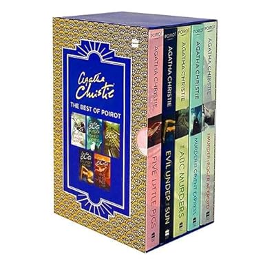 Agatha Christie The Best Of Poirot 5 Books Box Set Collection Pack ...