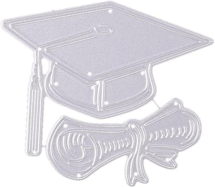 Amazon.com: Graduation Cap Die Cuts, Caps Die Cutting DIY Album Paper ...