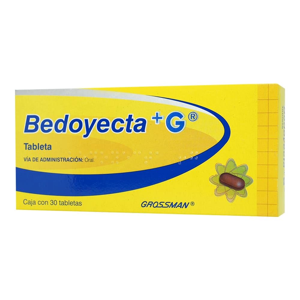 Bedoyecta Tabletas + G, 30 Piezas : Amazon.com.mx: Salud y Cuidado Personal
