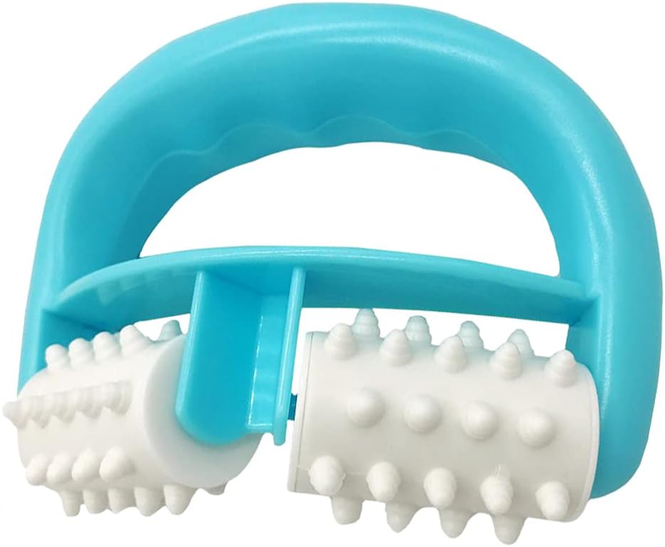 Cellulite Massage, Manual Roller Massage with Two-Wheel Massage Handle ...