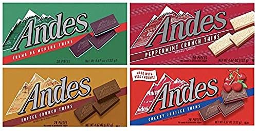 Amazon.com: Andes Candies Chocolate Variety Pack of 4 Flavors ...