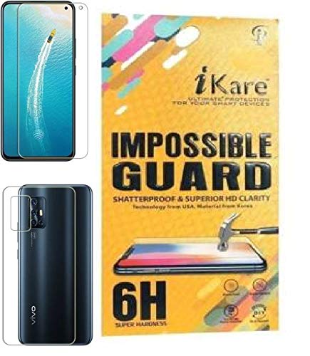 ikare impossible front and back tempered screen guard full screen coverage (except edges) for ...