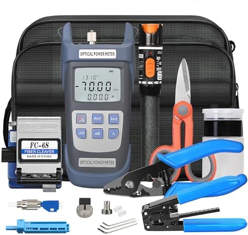 BAOSHLA Fiber Termination Kit - 11 in 1 Assembly FTTH Cold Connection ...