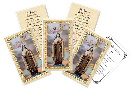 Snapklik.com : Saint Therese Prayer Card