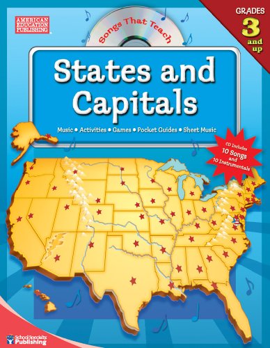 Amazon.com: Songs That Teach States and Capitals: 9780769677132: Carder ...