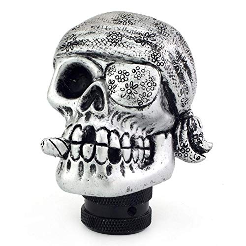 Trest One-Eyed Pirate Style Car Stick Shift Head Skull Gear Knob ...