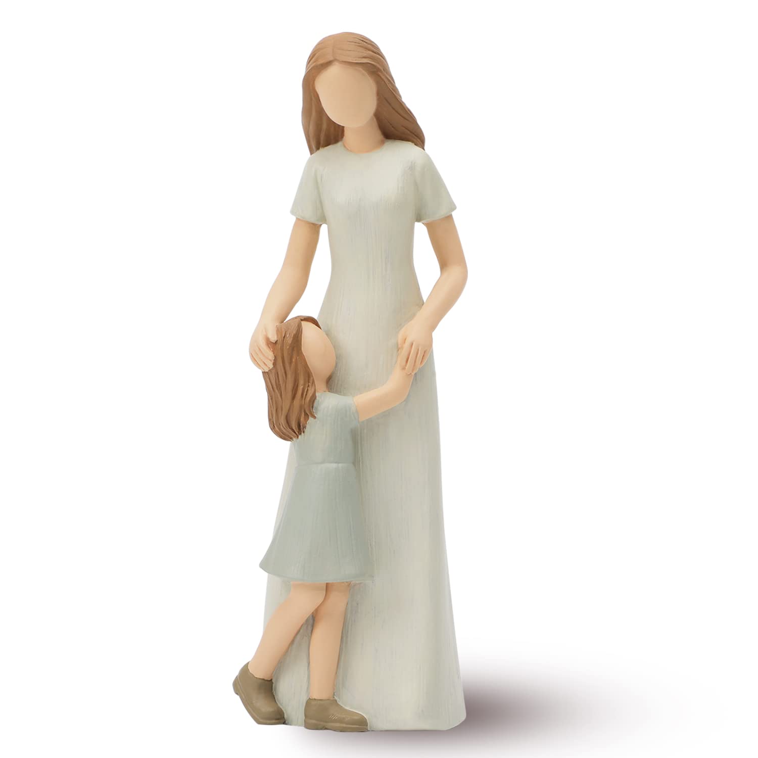 Buy Hensonever Mother and Daughter Figurines Sculptures, Soothe My ...