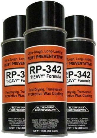 Cosmoline RP-342 Heavy Rust Preventative Spray (Military-Grade) 3-Cans ...