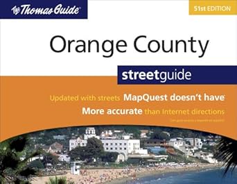 Thomas Guide 2009 Orange County, California: Rand McNally ...