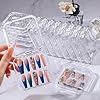 Amazon.com: Udefineit 27PCS Press on Nail Boxes with 5M Nail Tape ...
