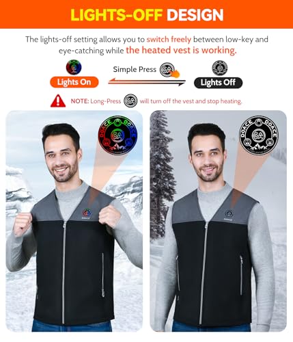 Snapklik.com : DOACE Upgraded Heated Vest For Men And Women