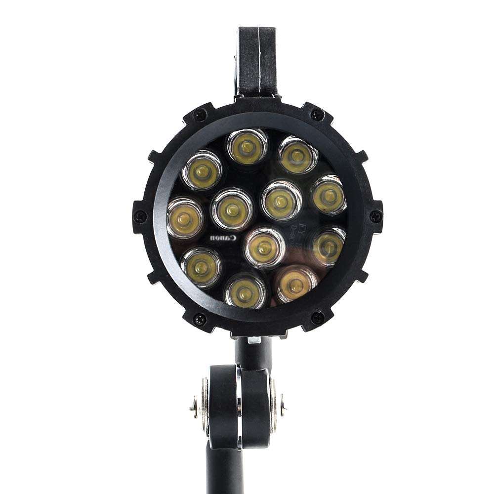 12W LED Work Light w/32" Arm 24-36V IP68 Adjustable Aluminum Alloy ...
