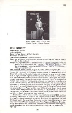 Jerry Orbach Wanda Richert Original clipping Magazine photo 1page 5x8 ...