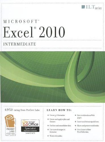 Microsoft Excel 2010: Intermediate: Axzo Press: 9781426021589: Amazon ...