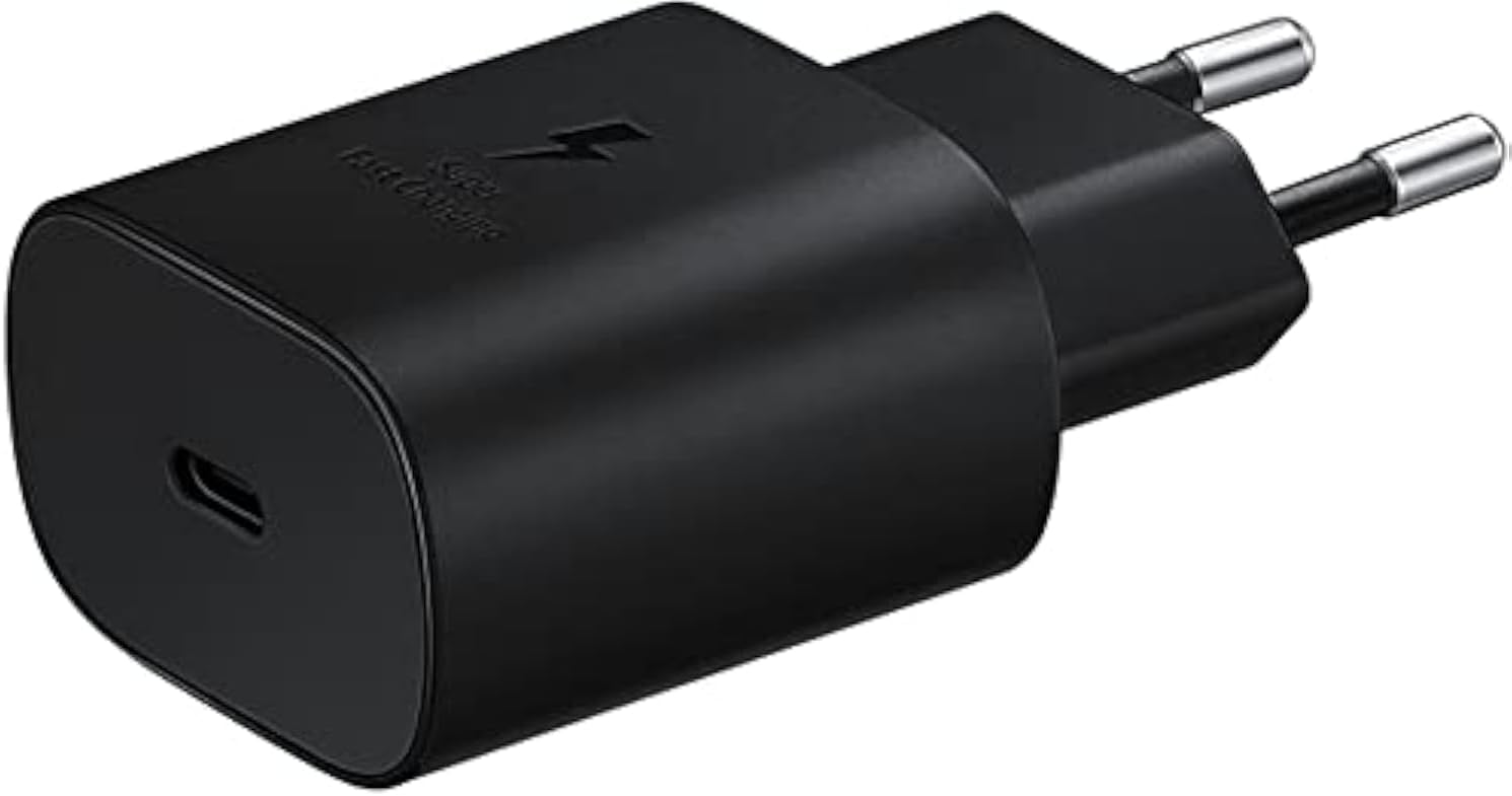 Samsung Original 25W Type-C Travel Adaptor with Cable (Black) : Amazon ...
