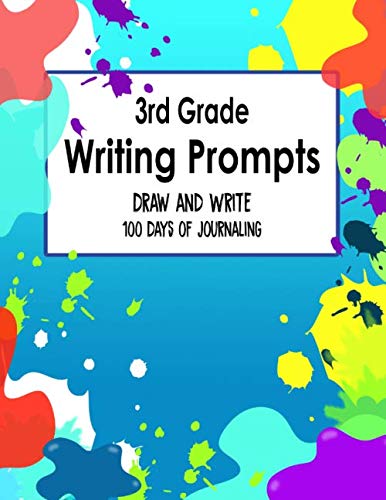 Amazon.com: 3rd Grade Writing Prompts, Draw and Write, 100 Days of ...