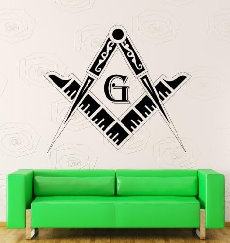 Top Top Wall Stickers Vinyl Decal Masons Masonic Simbol Freemasons ...