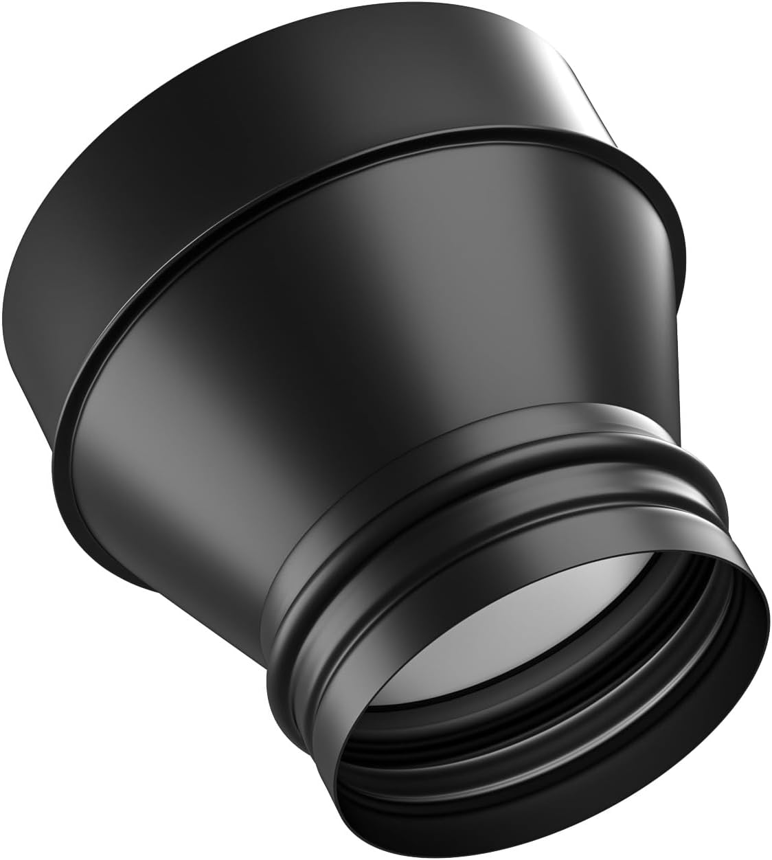 Teqooza Duct Reducer, 8 to 6 inch Air Duct Adapter Durable Plastic HAVC ...