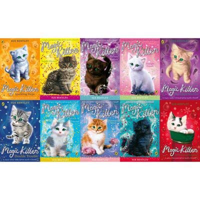 Magic Kitten 10 Books Collection Set ( Sparkling Steps, Seaside Mystery ...