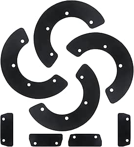 Amazon.com: NIDAIFEI HS35 Rubber Auger Paddles Replaces Honda 1003375 ...