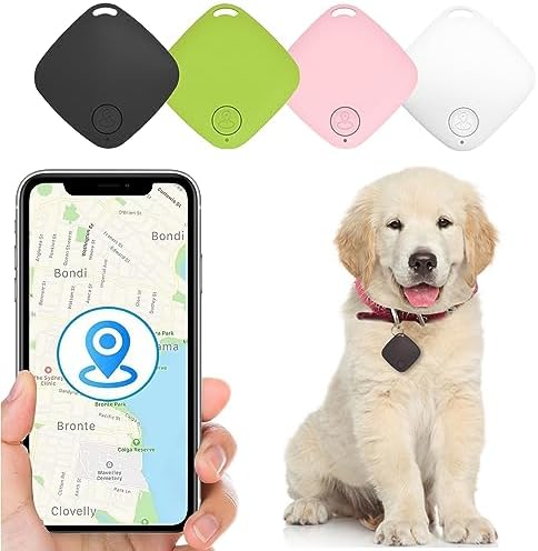 HDAKDDHG 4pcs Key Finders, Smart Bluetooth Tracker Item Locator with ...