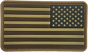 Amazon.com: Coyote Tan US Flag (Reverse) PVC Patch Seal MARSOC Special ...