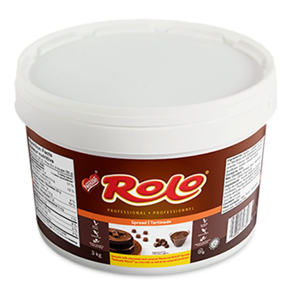 ROLO Chocolate Spread, Made with Cocoa, Caramel Flavour, Creamy ...