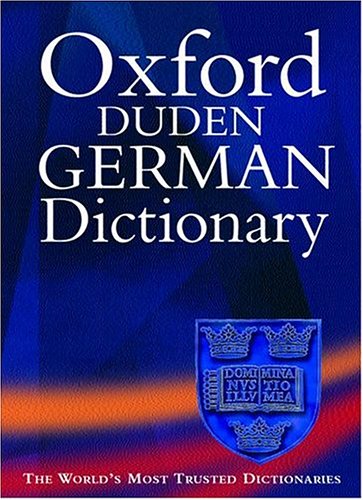 Oxford-Duden German Dictionary: Amazon.co.uk: Sykes, J. B., Scholze ...