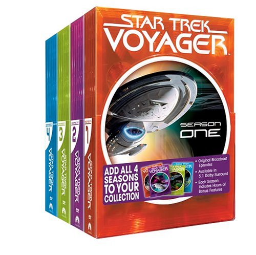 Amazon.com: Star Trek Voyager - The Complete Seasons 1-4 [DVD] : Kate ...