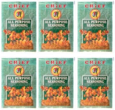 Amazon.com : Chief All Purpose Seasoning Pack of 6 (Pack of 6 All ...