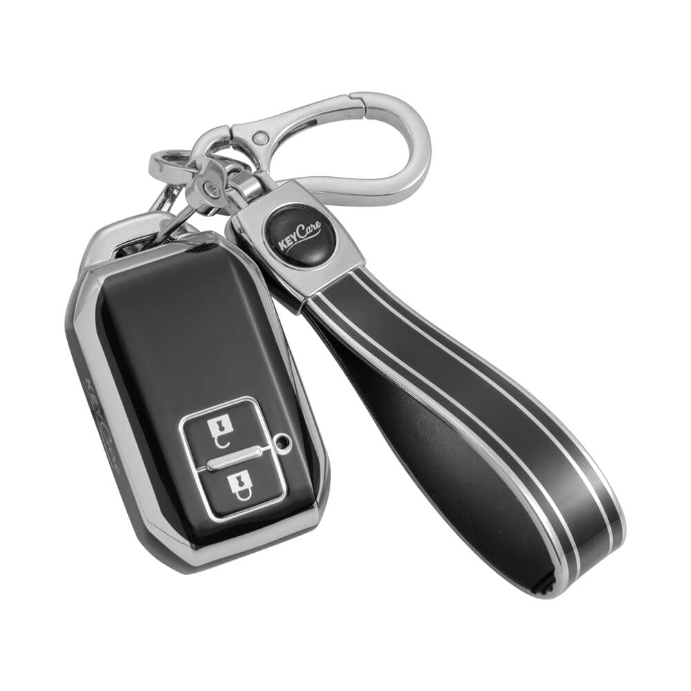Keycare® TPU Key Cover and Keychain Compatible for Baleno 2019, Grand ...
