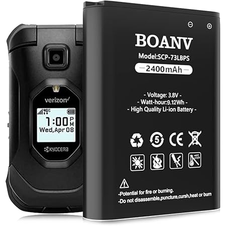 SCP-73LBPS Battery,[2000mAh] Ultra High Capacity Replacement Battery ...