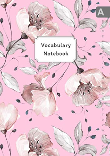 Vocabulary Notebook: A5 Notebook 3 Columns Medium with A-Z Alphabetical ...