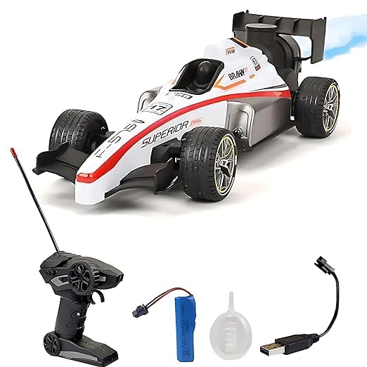 ONLINE SE SASTA High Speed F1 Car, Smoke Spray Function, RC Racing Car ...