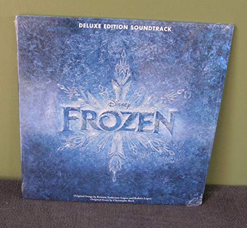 Amazon.com: Frozen Soundtrack OST Deluxe 3x LP Pressed on (Clear Blue ...