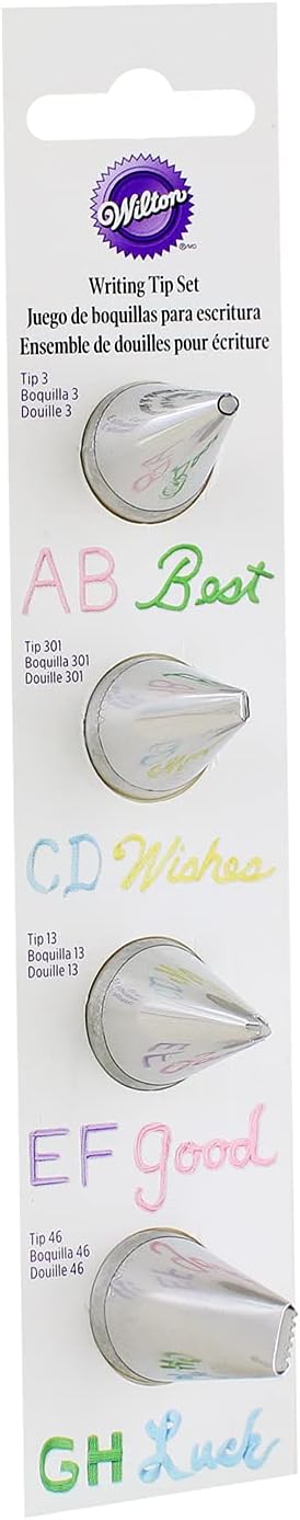 Amazon.com: Wilton Tip Set, X-Large: Wilton Decorating Tips: Home & Kitchen