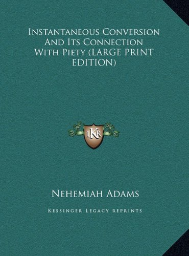 Amazon | Instantaneous Conversion And Its Connection With Piety (LARGE ...