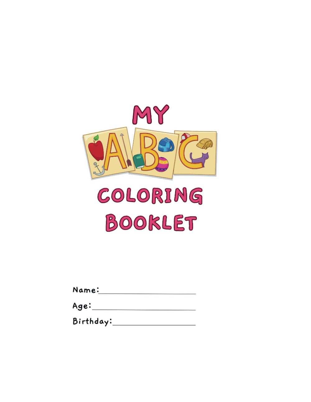 Amazon.com: Color Me ABC: We'll learn ABC by coloring them ...