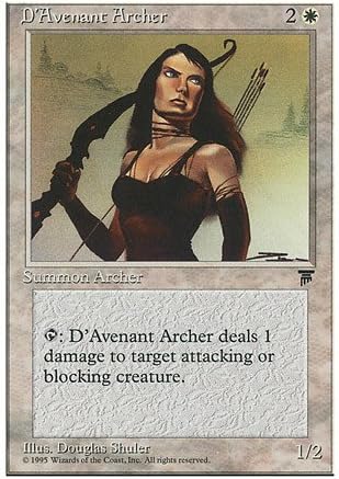 Amazon.com: Magic The Gathering - D39;Avenant Archer - Chronicles ...