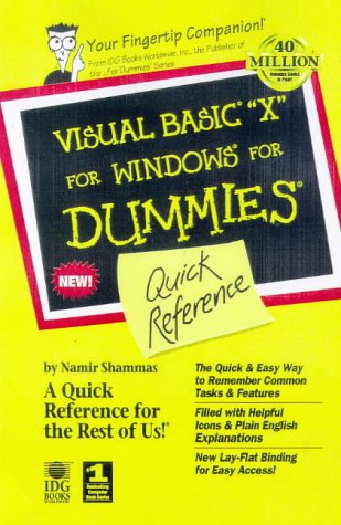 Visual Basic 6 for Windows for Dummies Quick Reference: Buy Online at Best Price in Egypt - Souq ...