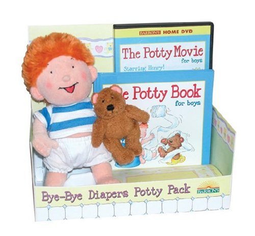 The Potty Book with DVD and Doll Package for Boys: Henry Edition ...
