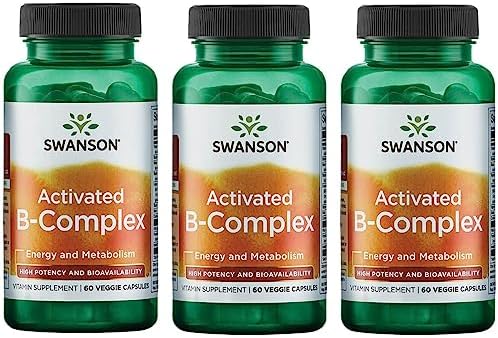 Amazon.com: Swanson Activated B-Complex - High Potency and ...