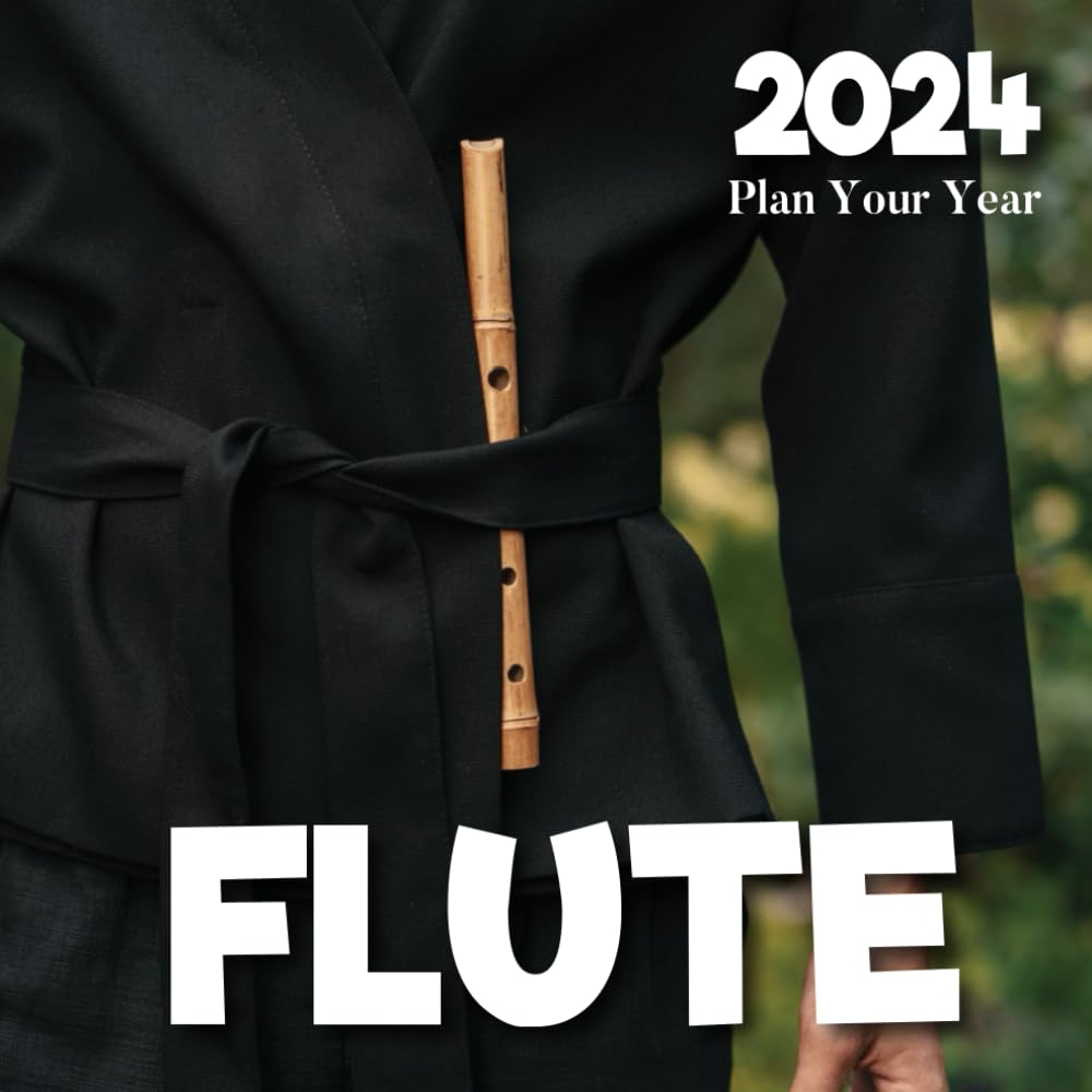 Buy Plan Your Year Flute 2024: Planning is the key to success, Organize ...