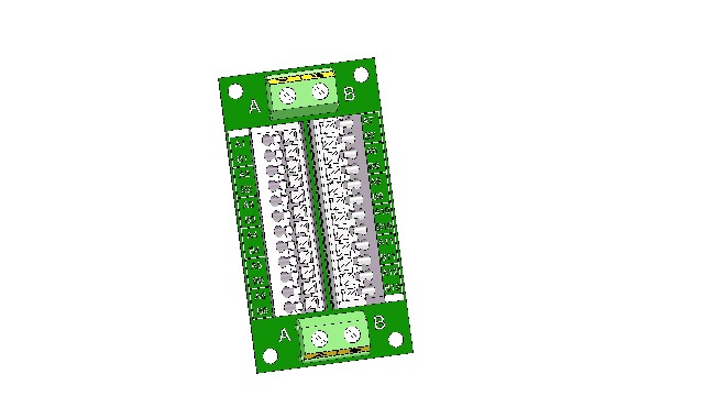 Watch 16Amp AC/DC 2x12 Position Terminal Block Distribution Module on ...