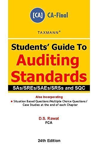 Buy Students Guide to Auditing Standards (CA Final) [Paperback] D.S ...