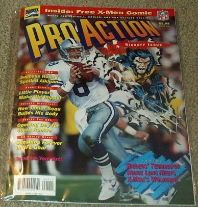 Pro Action Magazine Kickoff Issue Volume 1, Number #1 (Where Pro ...