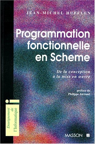Amazon.co.jp: Programmation fonctionnelle en schème : 本